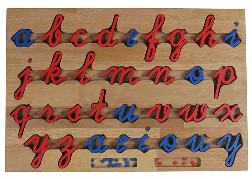 Connected Moveable Alphabets